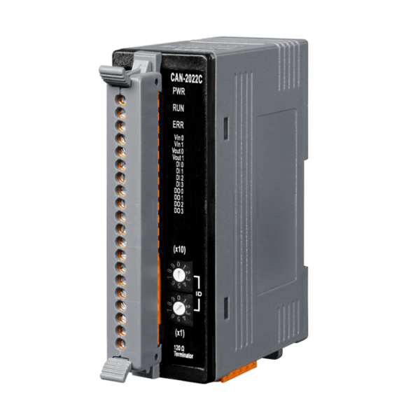 CAN-2022C CANopen Slave Module with 2-channel Isolated AI, 2-channel ...