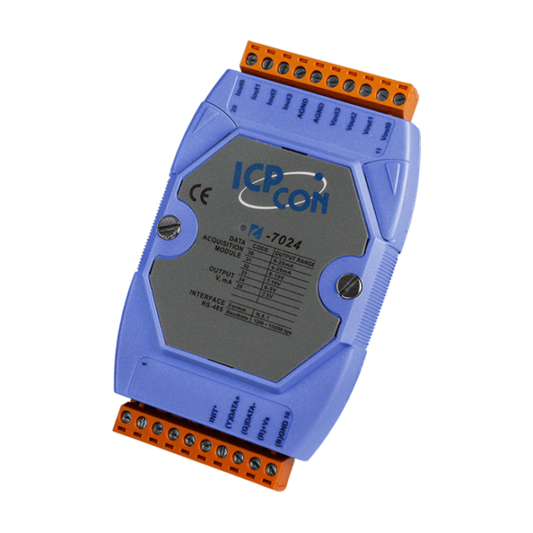 I-7024 4-ch 14-bit AO Module - OKSA