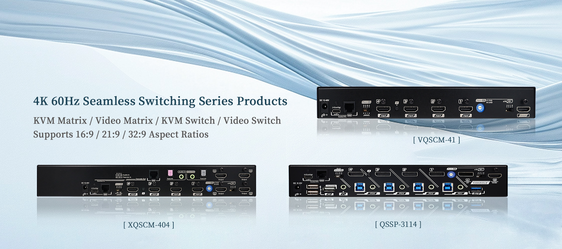 Multi-view KVM Switch specifically designed for the modern workplace - OKSA