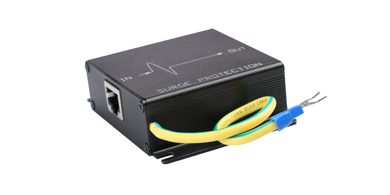 SP-005POE Gigabit PoE Surge Protector - OKSA