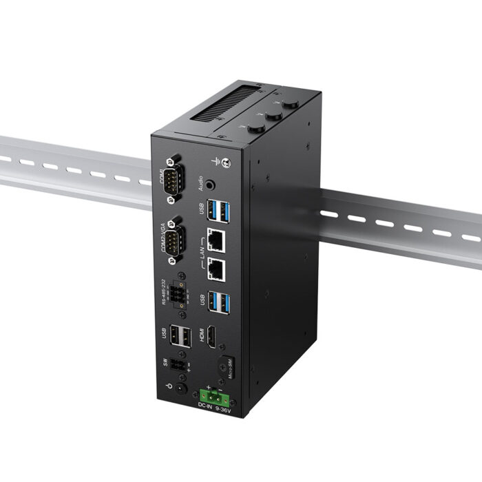 Compact DIN-Rail Industrial Computer for complex IoT and Edge ...